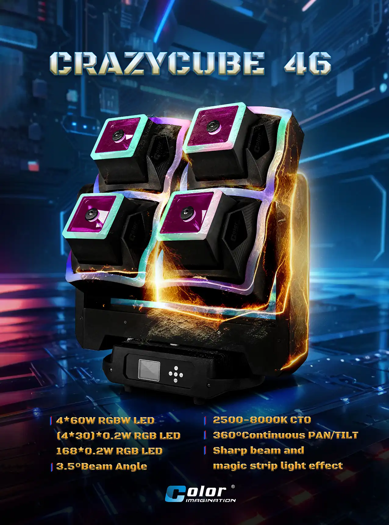 Stage Lights | LED Stage Lighting - Color Imagination