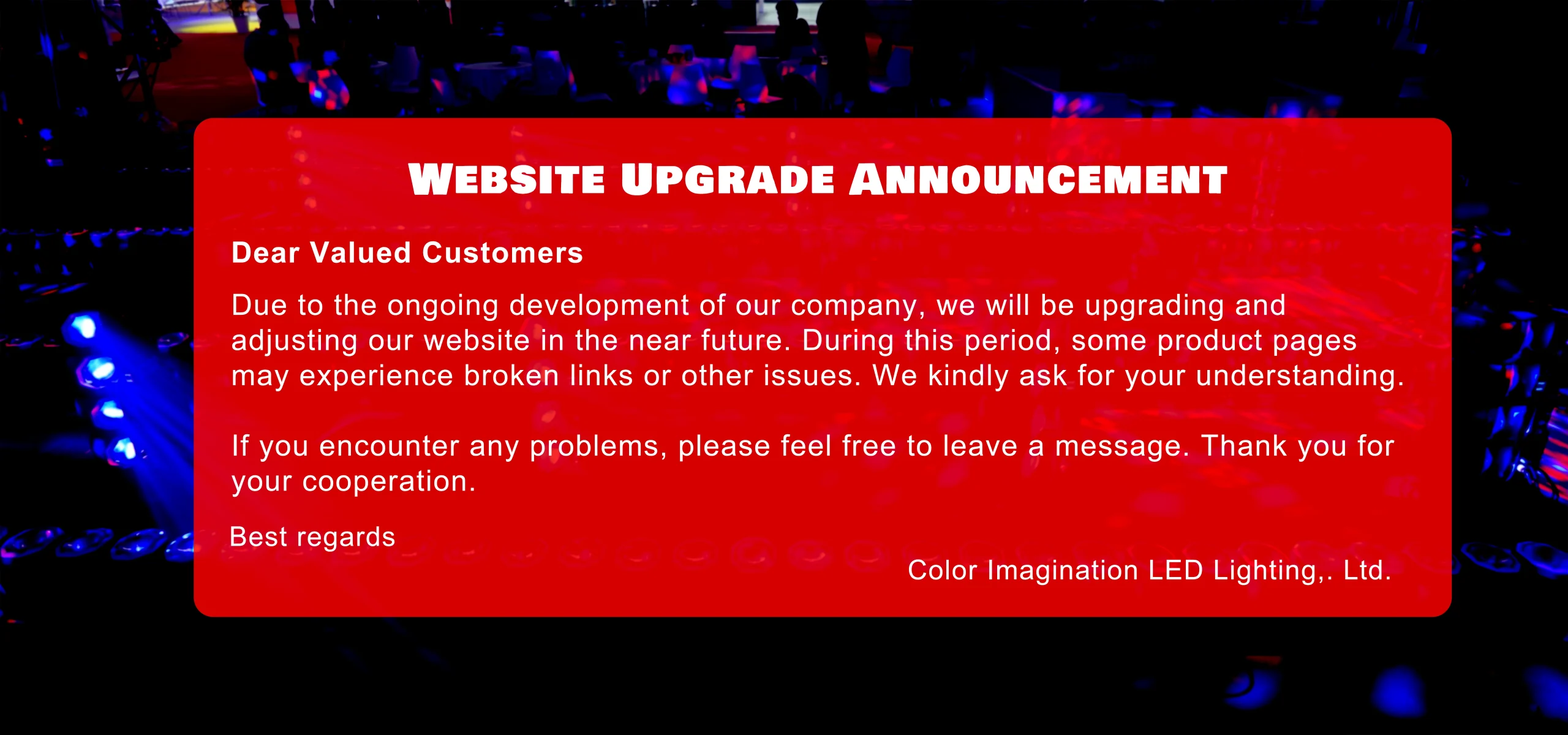 Stage Lights - Color Imagination