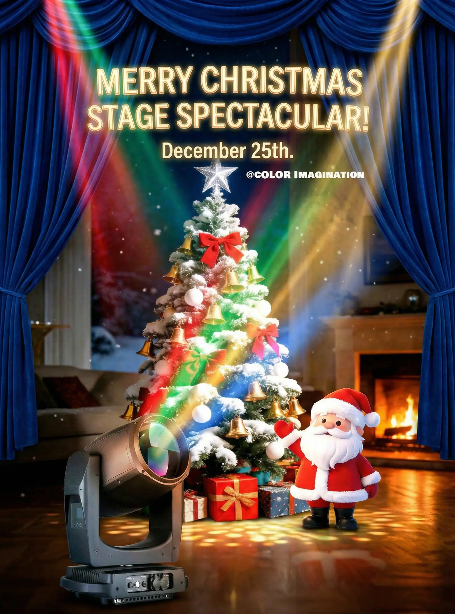 Stage Lights | LED Stage Lighting - Color Imagination